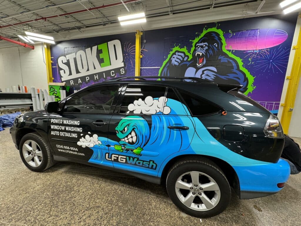 Vehicle Wrap Gallery - Stoked Graphics